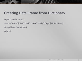 PYTHON-Chapter 4-Plotting and Data Science PyLab - MAULIK BORSANIYA | PPT