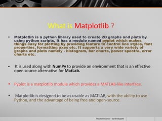 PYTHON-Chapter 4-Plotting and Data Science PyLab - MAULIK BORSANIYA | PPT