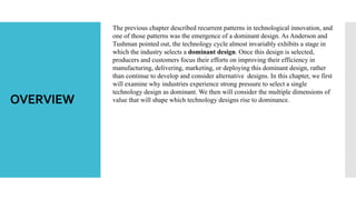 Standards Battles and Design Dominance | PPT
