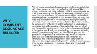 Standarts battles and design dominance | PPT