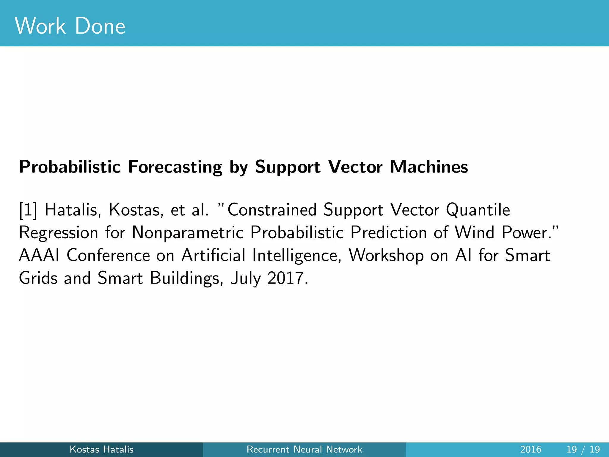 Constrained Support Vector Quantile Regression for Conditional Quantile Estimation | PPT