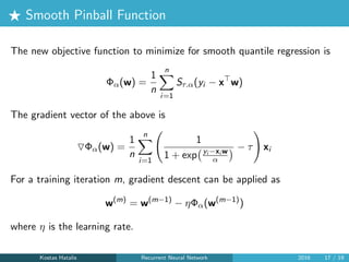 Constrained Support Vector Quantile Regression for Conditional Quantile Estimation | PPT