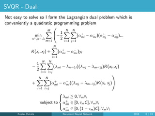 Constrained Support Vector Quantile Regression for Conditional Quantile Estimation | PPT