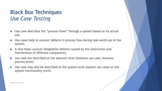 Chapter 4 - Test Design Techniques | PPTX