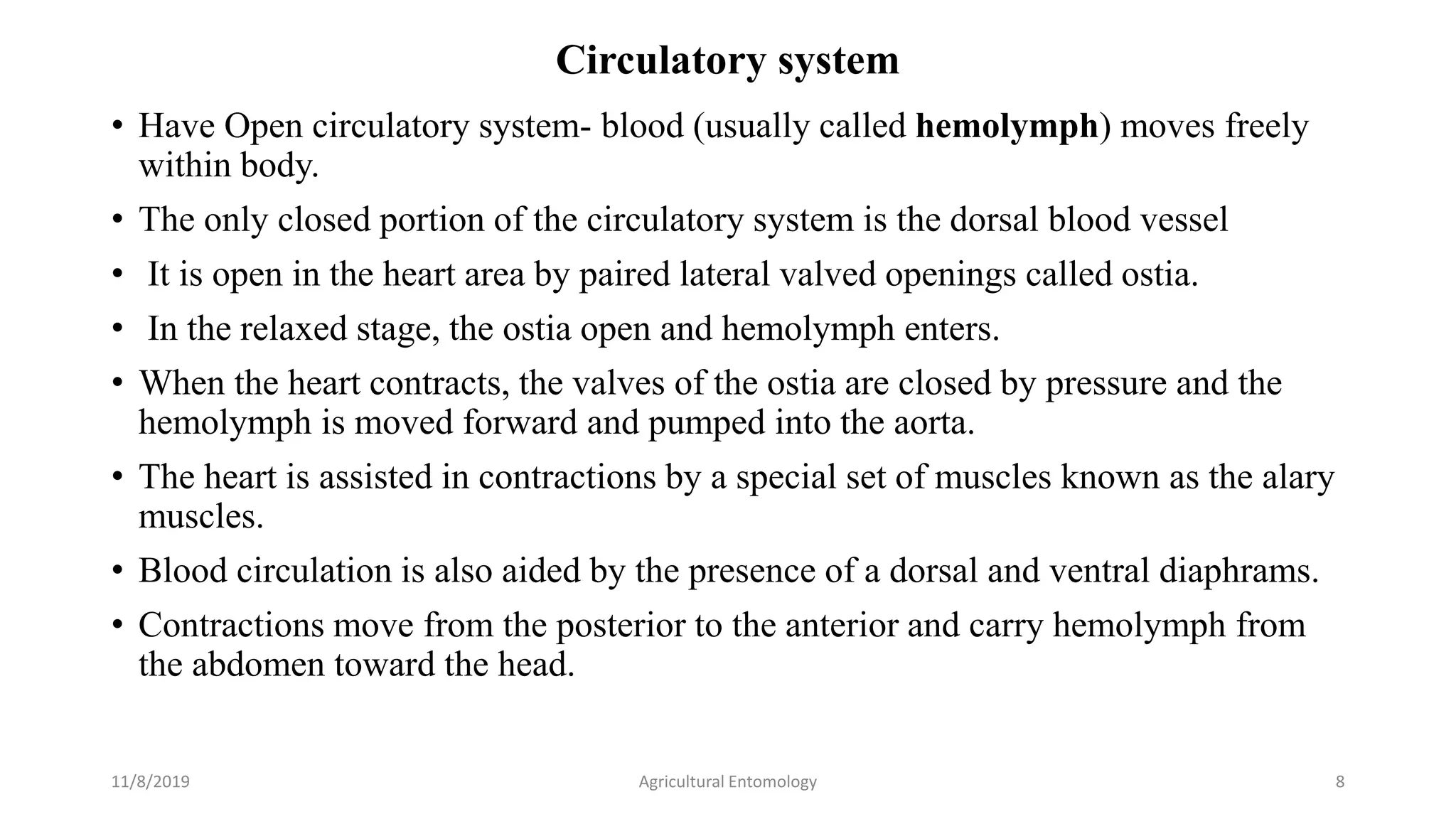 Chapter 4 INTERNAL STRUCTURE AND FUNCTION OF INSECT’S BODY (INSECT ...