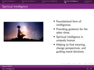 Chapter 4 -2.the four intelligences and it’s meanings | PDF