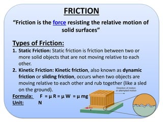Chapter : Force And Motion | PPT