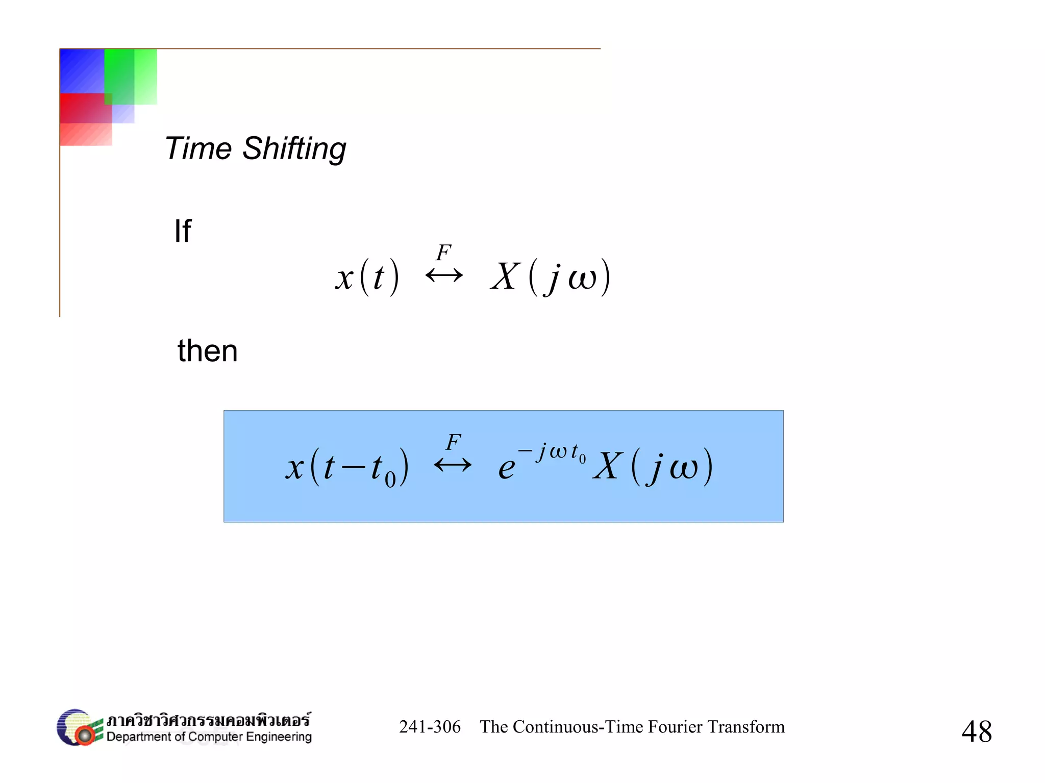 Chapter4 - The Continuous-Time Fourier Transform | PDF