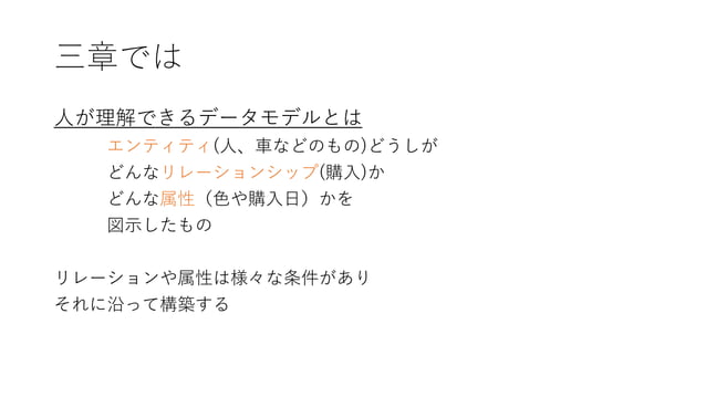 Usage-Driven Database Design Chapter4