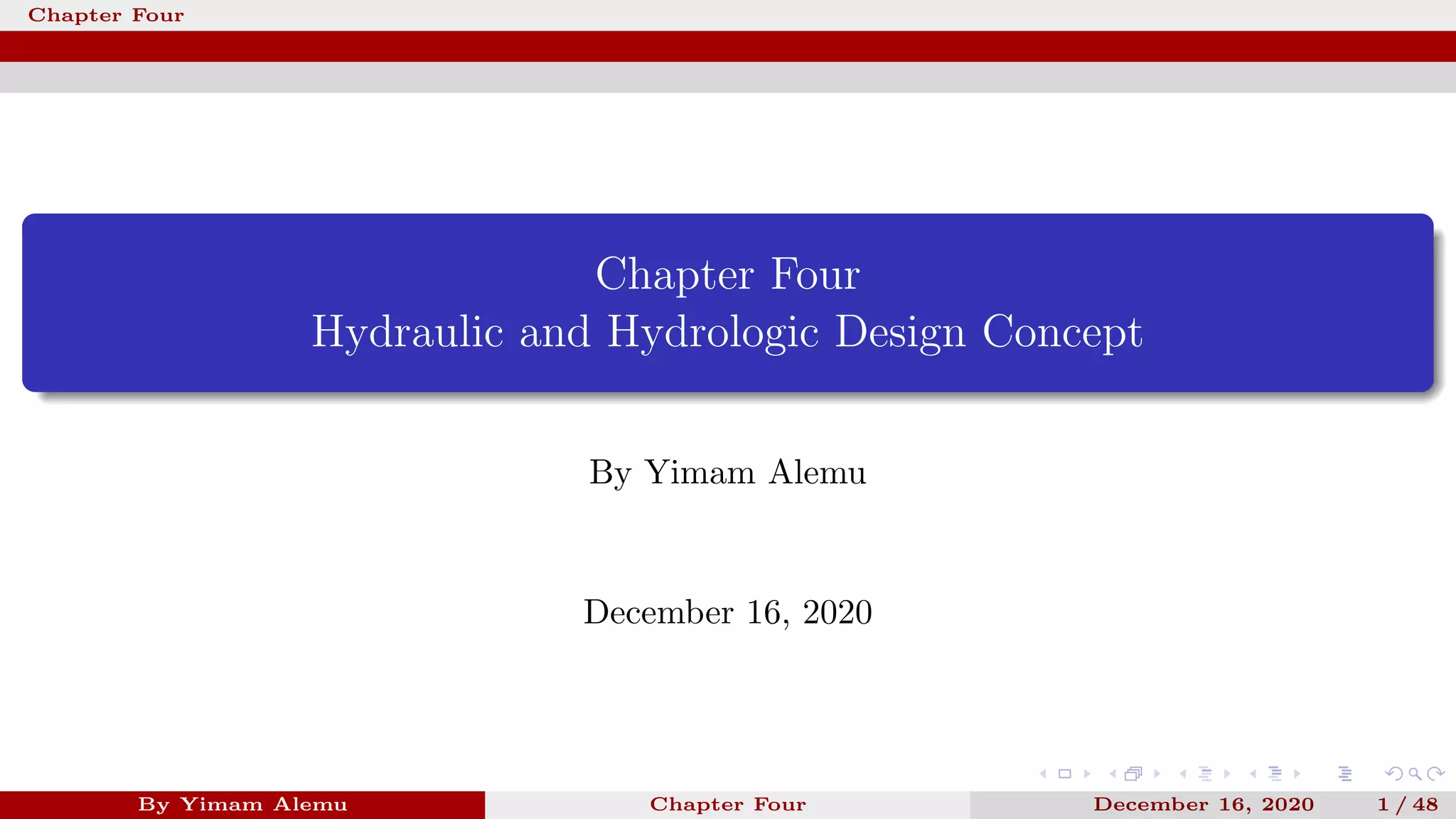 Hydraulic and Hydrologic Design Concept | PDF