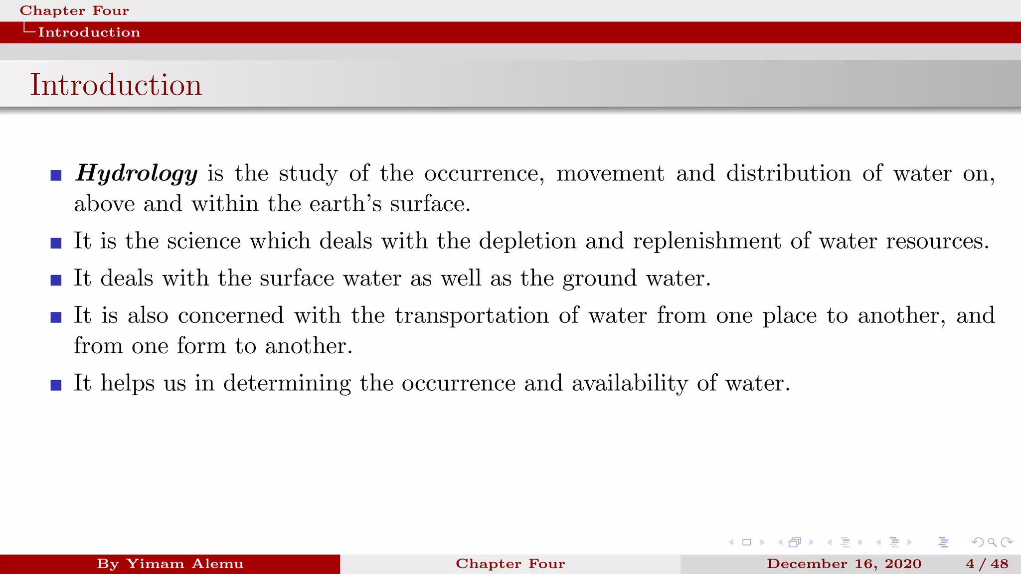 Hydraulic and Hydrologic Design Concept | PDF