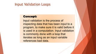 Repitition Structure | PPT | Programming Languages | Computing