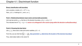PRML Chapter 4 | PPTX