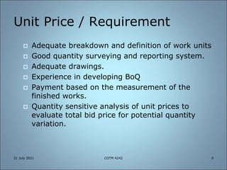 Chapter 4- Contract Management | PPT