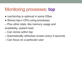 Resource Monitoring and management | PPT