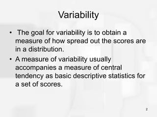 Variability | PPT