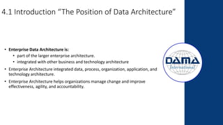 Chapter 4: Data Architecture Management | PPTX