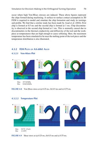 FEA of Orthogonal turning of Three aluminium alloys using John Cook plasticity model | PDF
