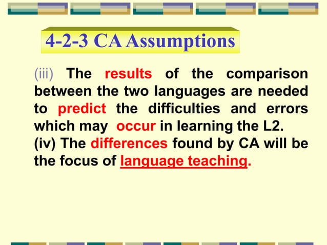 Chapter 4. -- Approaches to Learners’ Performance- ALL.ppt