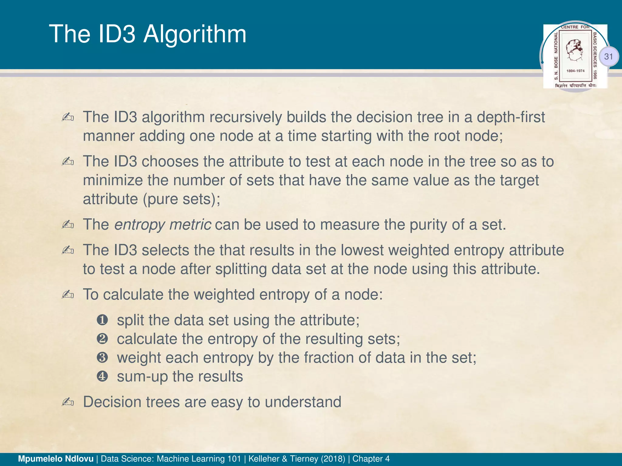 Data Science Chapter 4: Machine Learning 101 | PDF