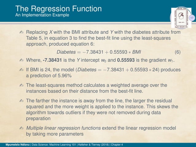 Data Science Chapter 4: Machine Learning 101 | PDF