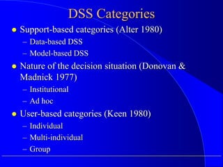 DSS MIS | PPT