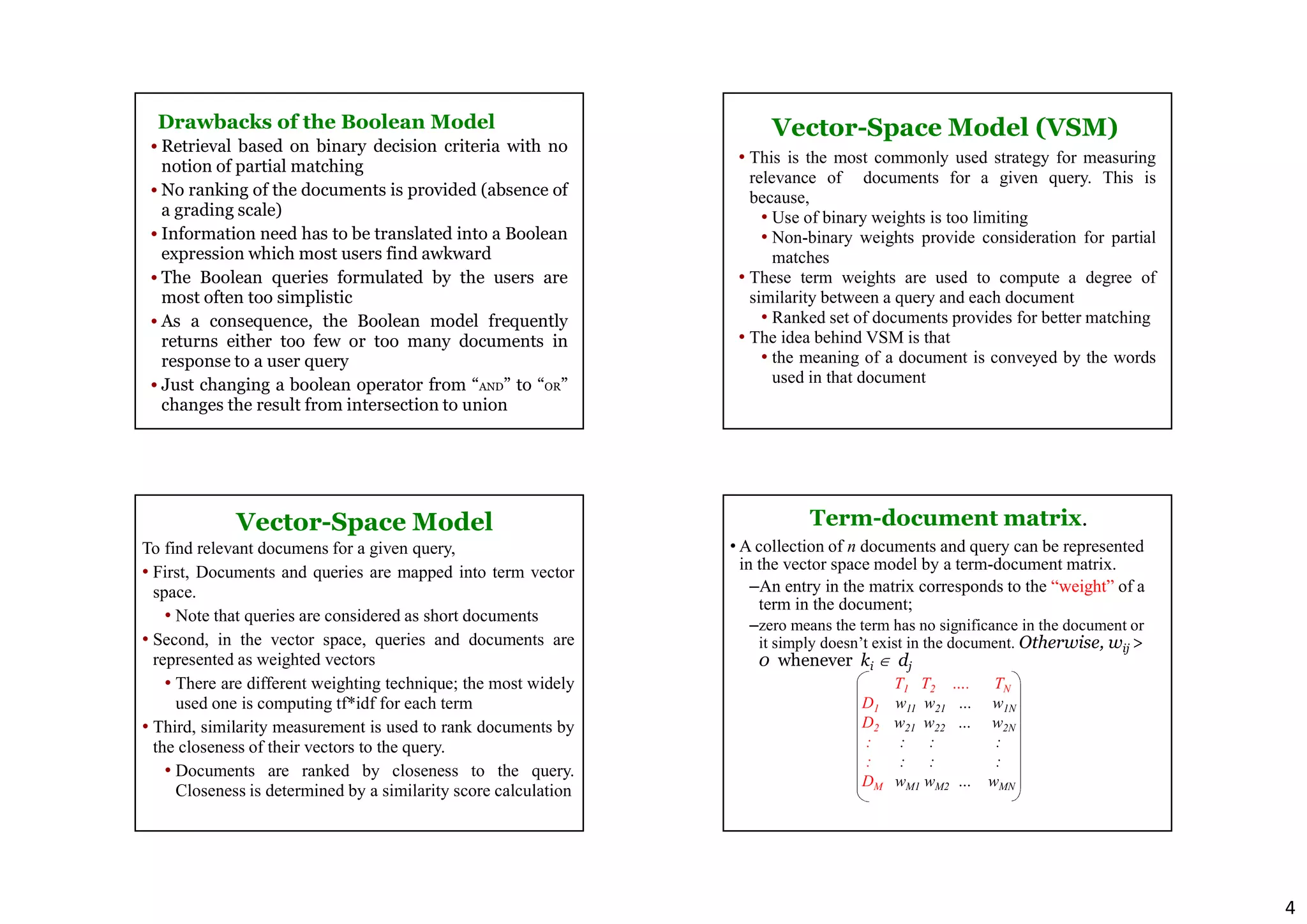 Chapter 4 IR Models.pdf | Search | Internet