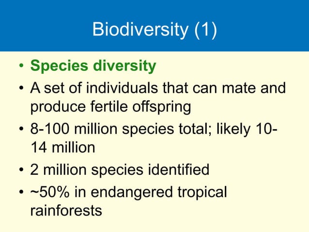 chapter4: biodiversity and evolution.ppt | Geology | Science