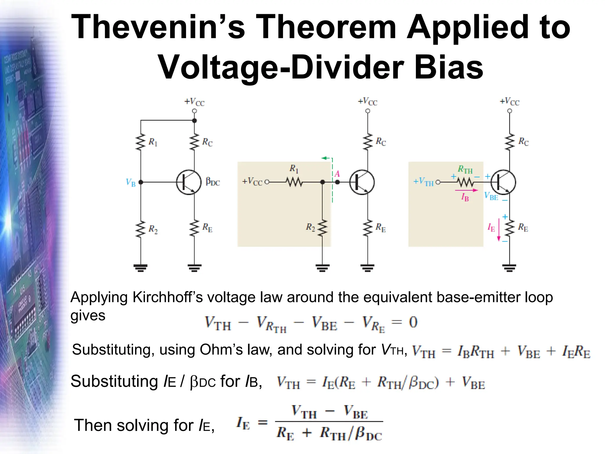 DC Biasing – Bipolar Junction Transistors (BJTs) | PDF