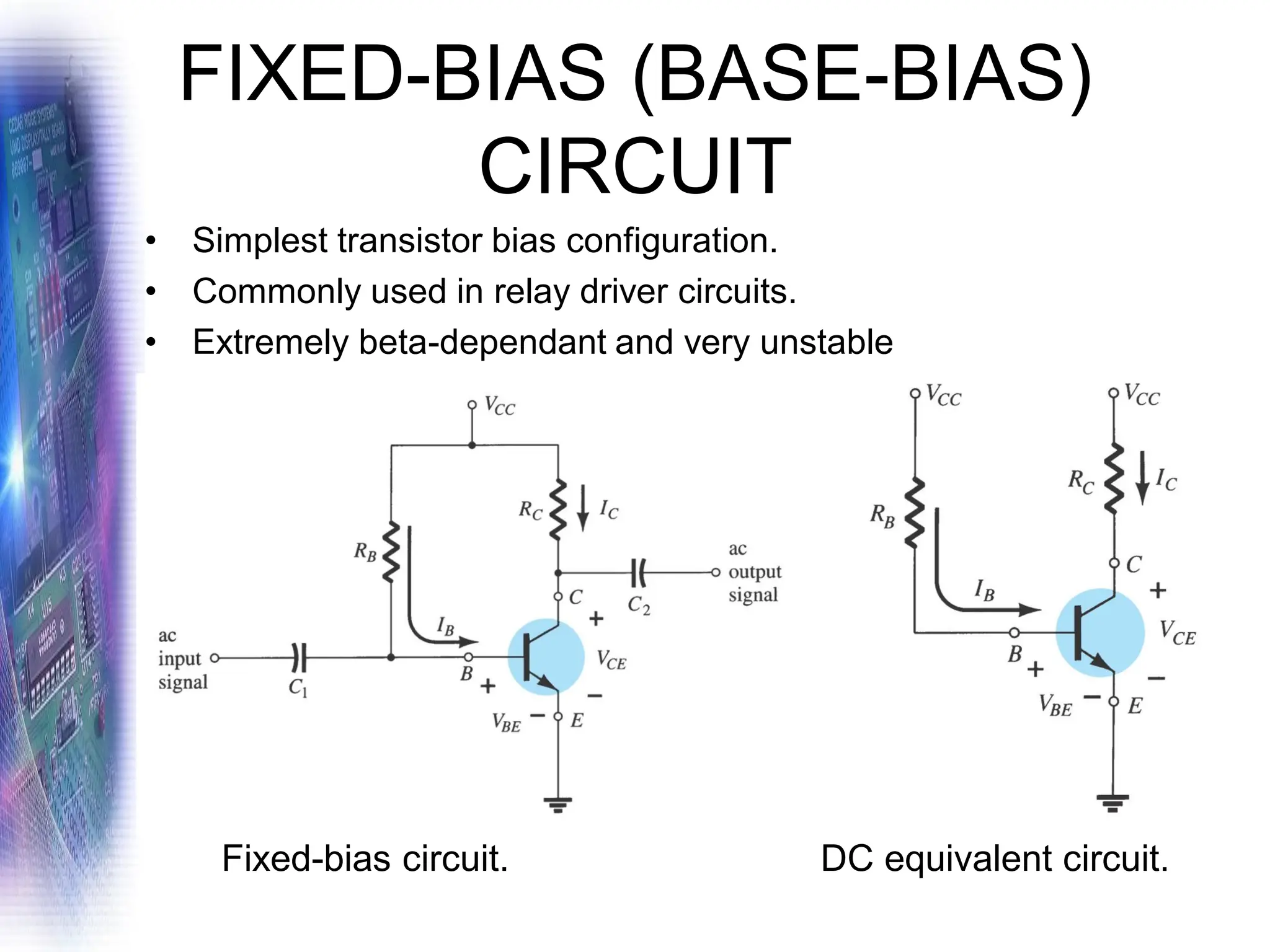 DC Biasing – Bipolar Junction Transistors (BJTs) | PDF