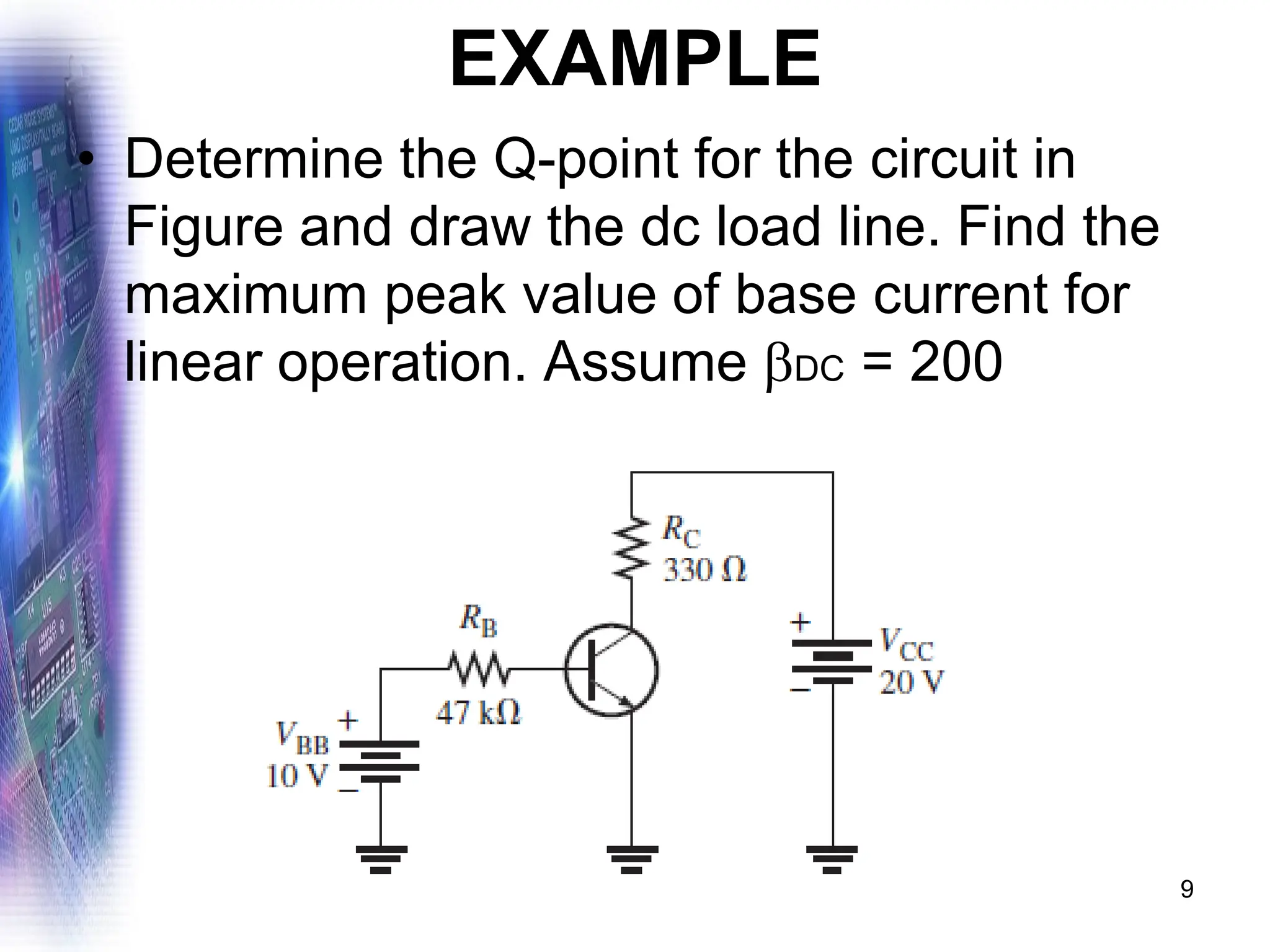 DC Biasing – Bipolar Junction Transistors (BJTs) | PDF