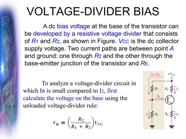 DC Biasing – Bipolar Junction Transistors (BJTs) | PDF