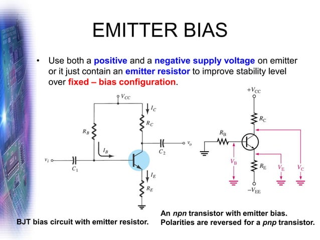 DC Biasing – Bipolar Junction Transistors (BJTs) | PDF