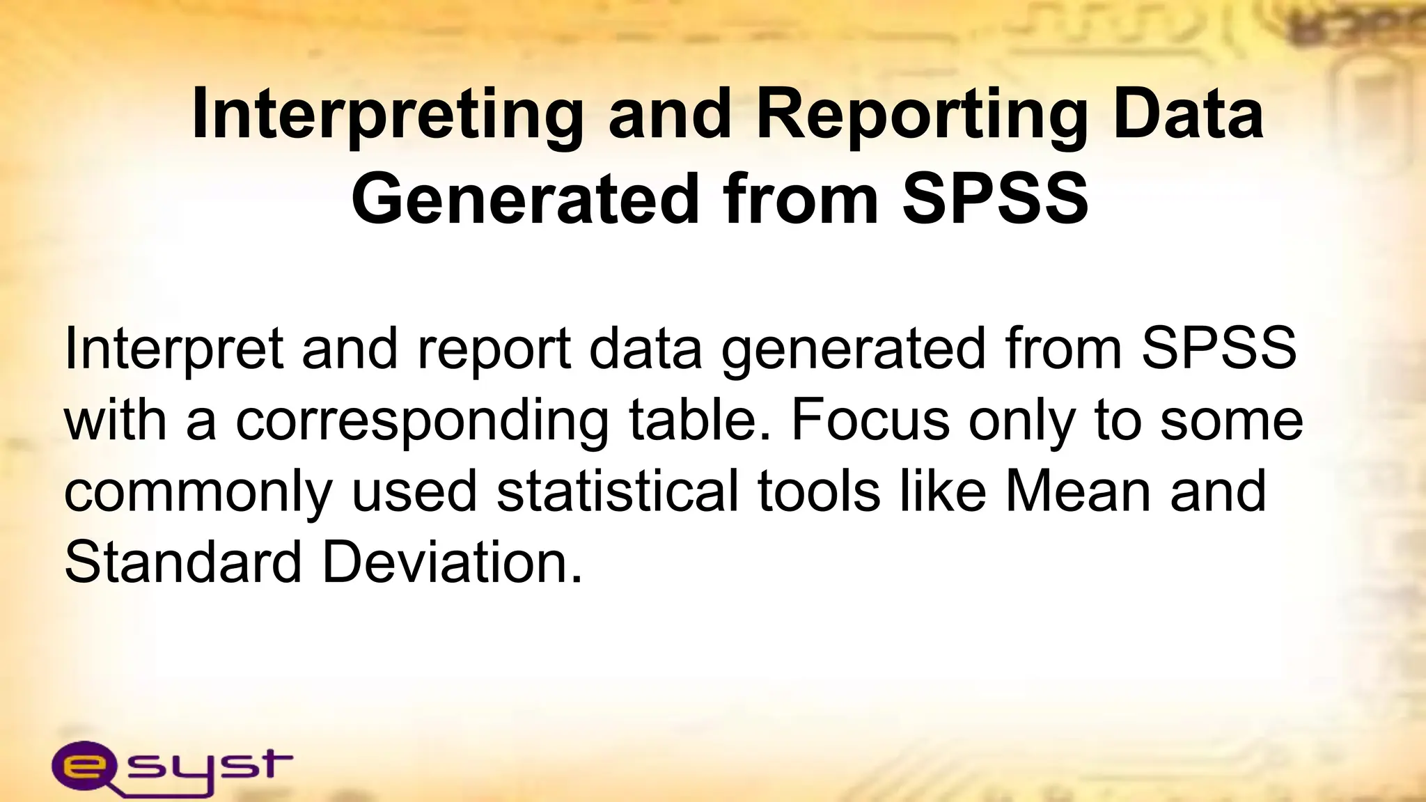 Chapter 4-Data Analysis in Practical Research 2 | PPTX