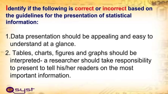 Chapter 4-Data Analysis in Practical Research 2 | PPTX | Science