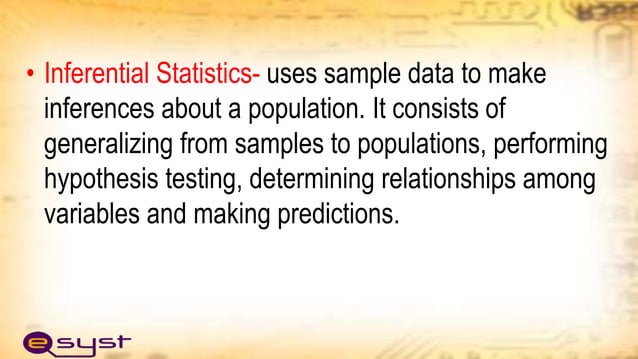 Chapter 4-Data Analysis in Practical Research 2 | PPTX | Science
