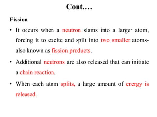 Nuclear Energy or Nuclear power conversion Technology | PPT