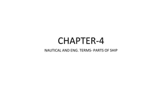 Nautical and engineering terms and concepts .pptx