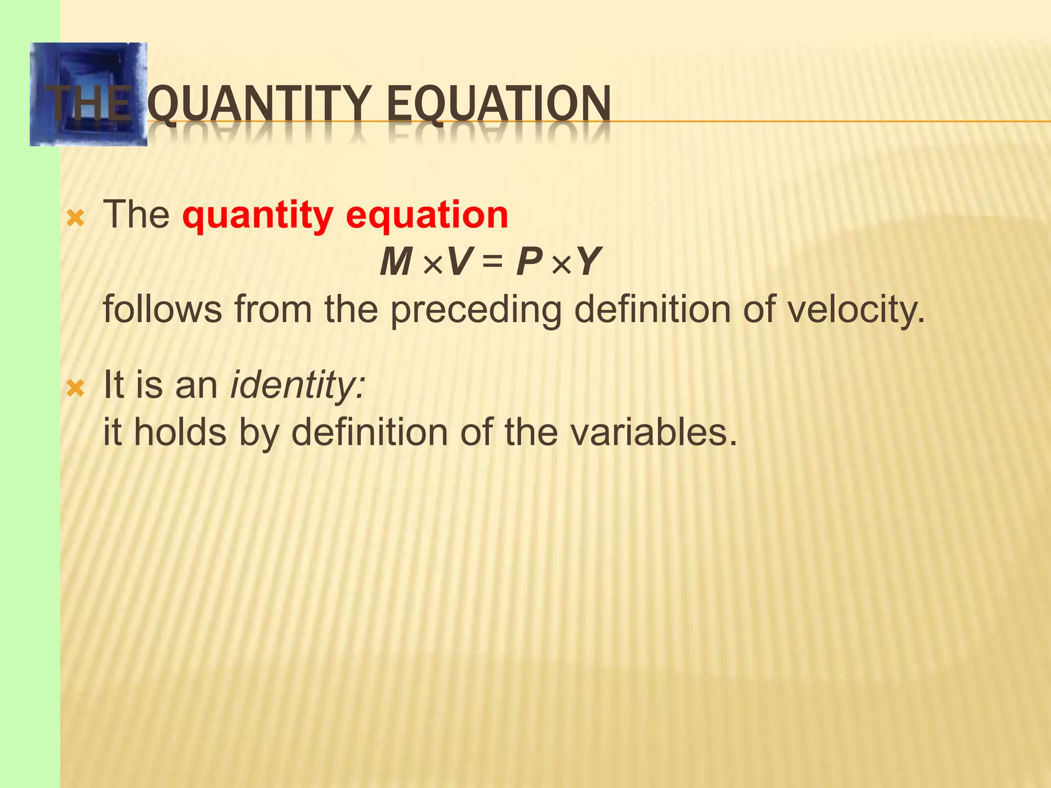 Macro economics, George Mankiw, 4- Money & inflation | PPT