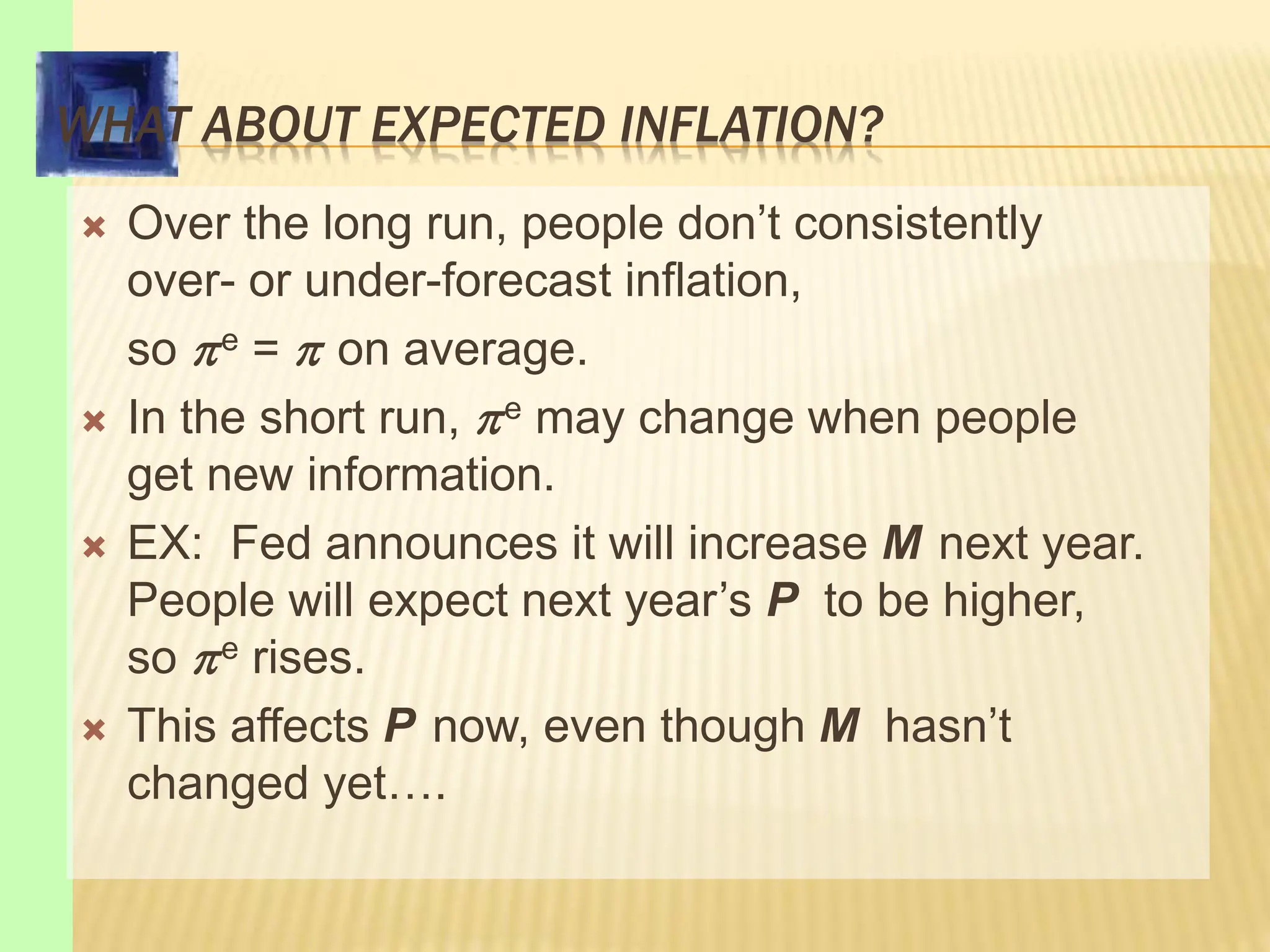 Macro economics, George Mankiw, 4- Money & inflation | PPT | Currencies ...