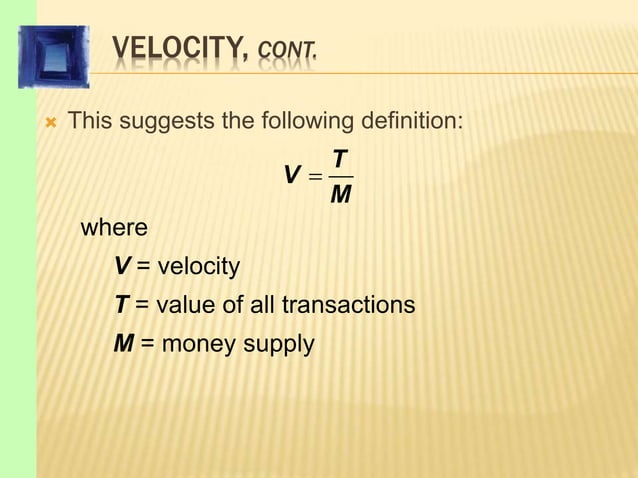 Macro economics, George Mankiw, 4- Money & inflation | PPT | Currencies ...