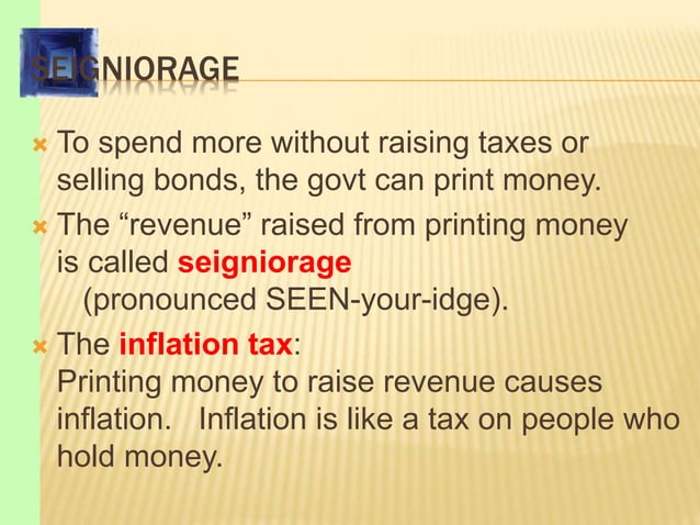 Macro economics, George Mankiw, 4- Money & inflation | PPT | Currencies ...