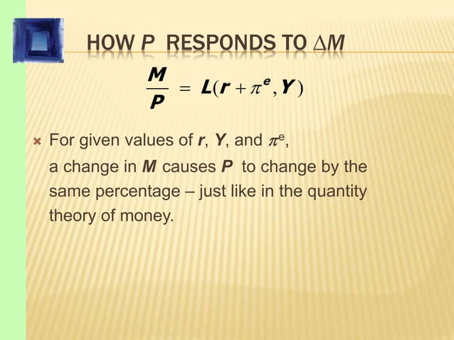 Macro economics, George Mankiw, 4- Money & inflation | PPT | Currencies ...