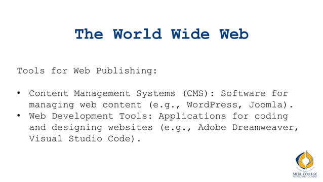 Chapter 4 Fundamentals of Internet and WWW.pptx | Computer Networking ...