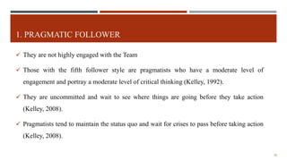 Detail Presentation on Effective leadership and Followership | PPTX