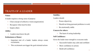 Detail Presentation on Effective leadership and Followership | PPTX