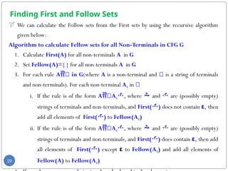 Chapter 4.pptx compiler design lecture note | PPTX