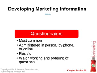 Chapter #4 principles of marketing 1.ppt