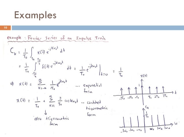 Signals and Systems - Fourier Transform - Problems,examples and more ...