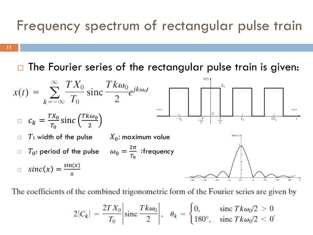 Signals and Systems - Fourier Transform - Problems,examples and more ...